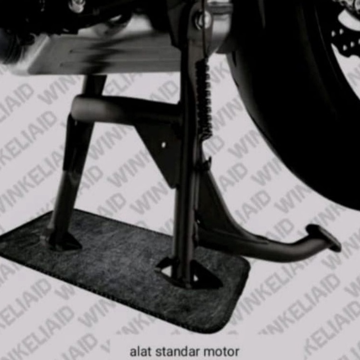 Jual ー cQ Alas standar motor di lantai karpet untuk stand motor di ...