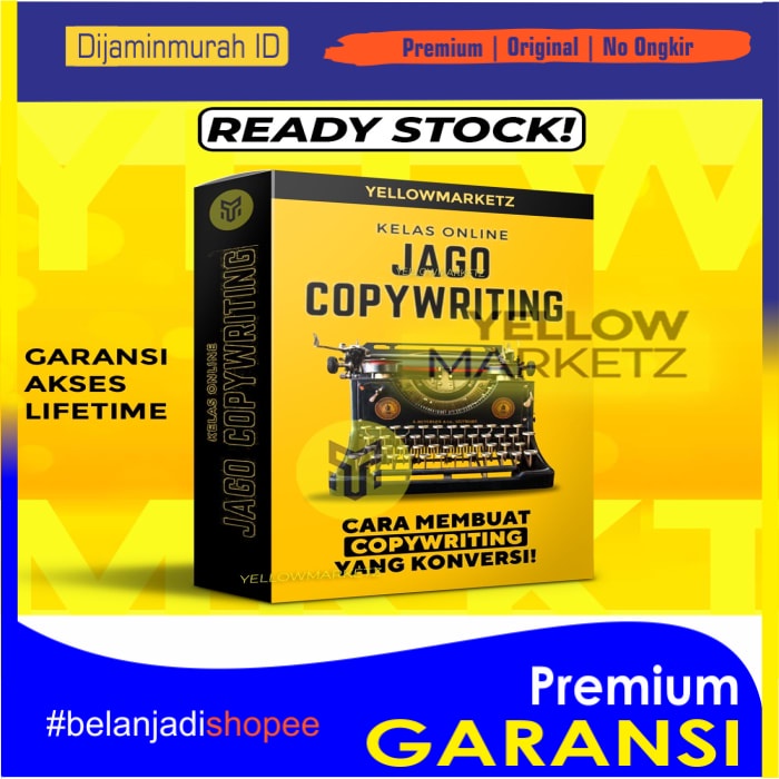 Jual [Lifetime] Jago Copywriting Ecourse Online Mahir Copywriting Jago Dari Konsep Hingga ...