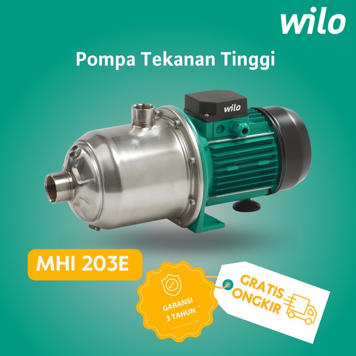 Jual Wilo – MHI 203E – Pompa Tekanan Tinggi – Pompa Wilo | Shopee Indonesia