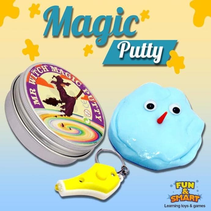 Jual Mainan Mr Witch Magic Putty Color Change Toys (Min-123) | Shopee ...