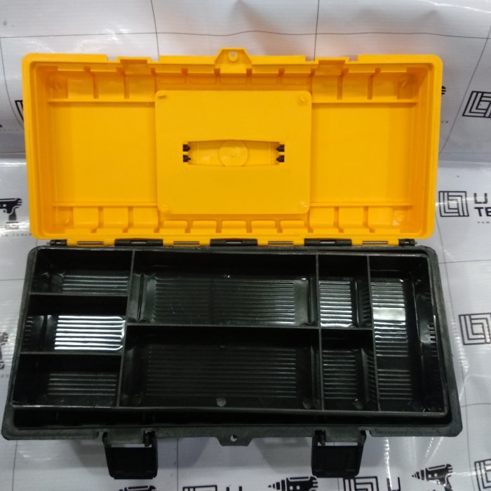 Jual PROHEX TOOL BOX PLASTIK 14" KOTAK PERKAKAS TOOLBOX PLASTIC 14 INCH | Shopee Indonesia