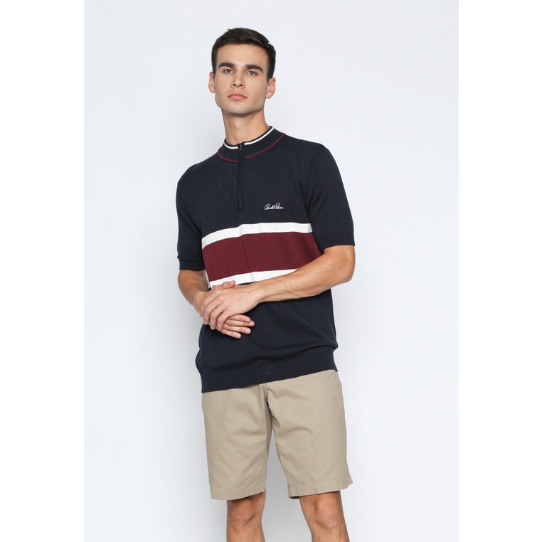 Jual ARNOLD PALMER Polo Shirt Rajut Pria Biru Navy - P-BBBA02-Z9 ...