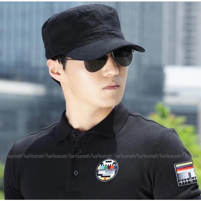 Jual TOPI COMANDO POLOS/ TOPI ARMY/ TOPI MILITER/ TOPI TENTARA LAKI ...