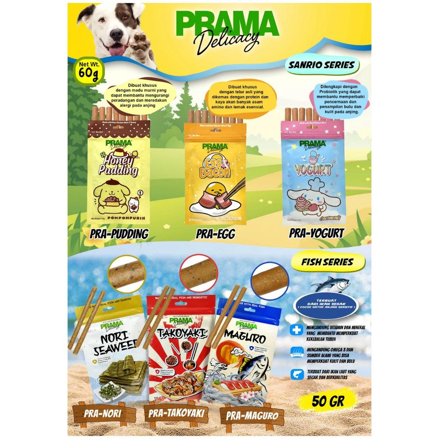 Jual Prama dog All Varian / SNACK PRAMA ALL VARIAN / snack dog | Shopee ...