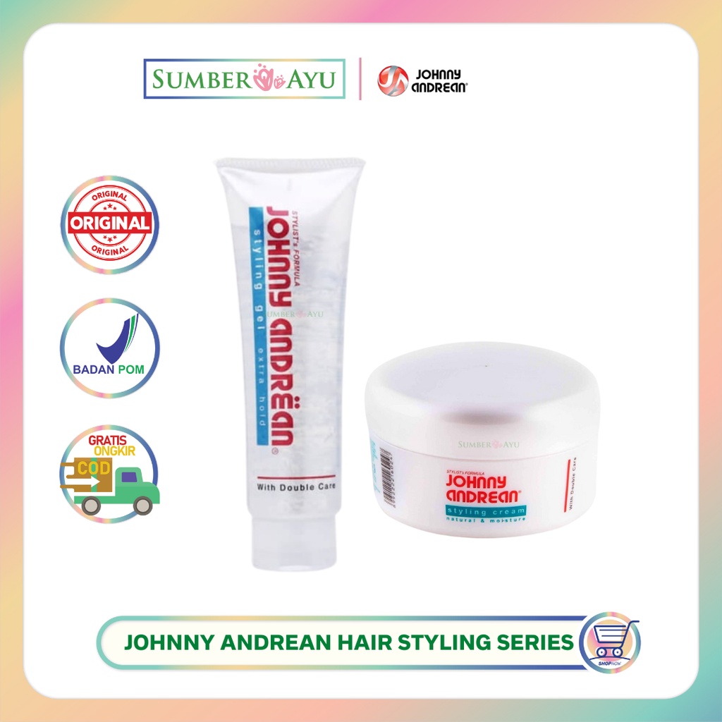 Jual JOHNNY ANDREAN HAIR STYLING SERIES | Shopee Indonesia
