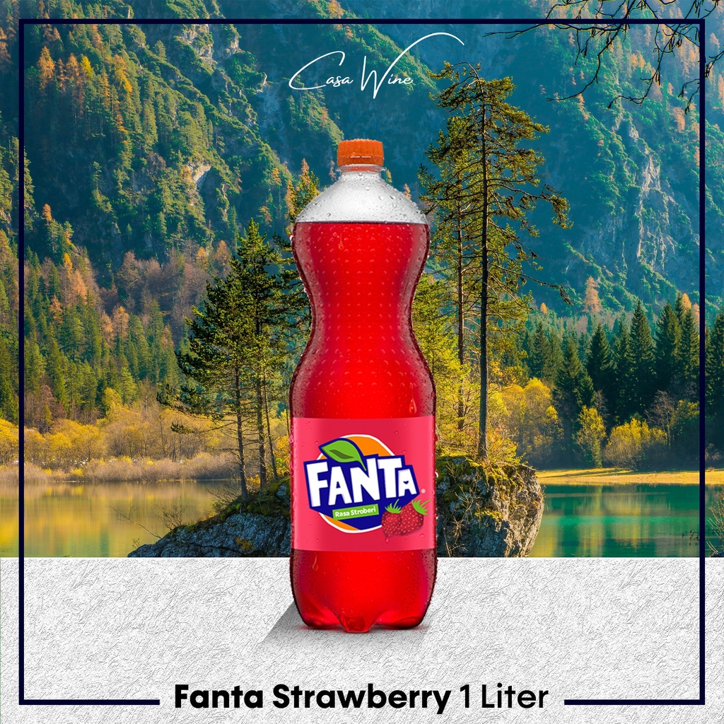 Jual Fanta Strawberry 1L | Shopee Indonesia