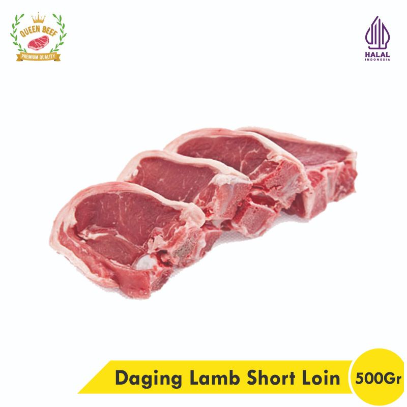 Jual Lamb Short Loin premium cut ( Daging domba enak halal )/ | Shopee ...