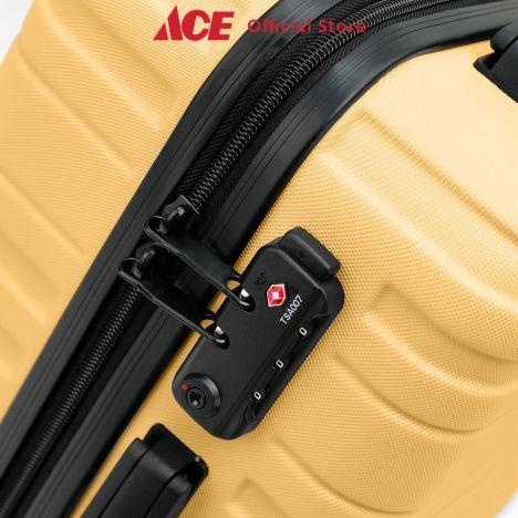 Jual Ace - Supercase 24 Inci Sour Belt Koper 4 Roda - Kuning | Shopee ...