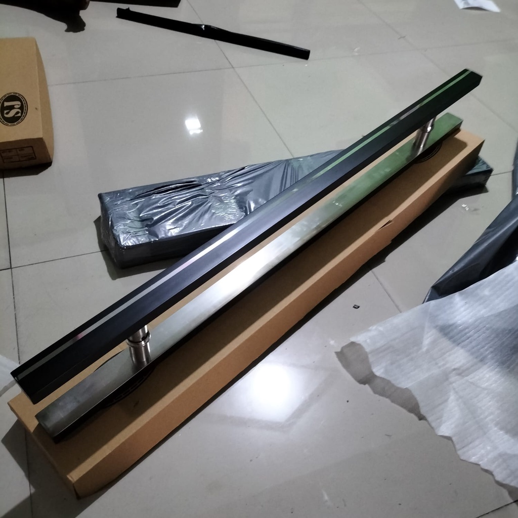 Jual handle pintu panjang 100cm / 120cm rumah minimalis gagang tarikan ...