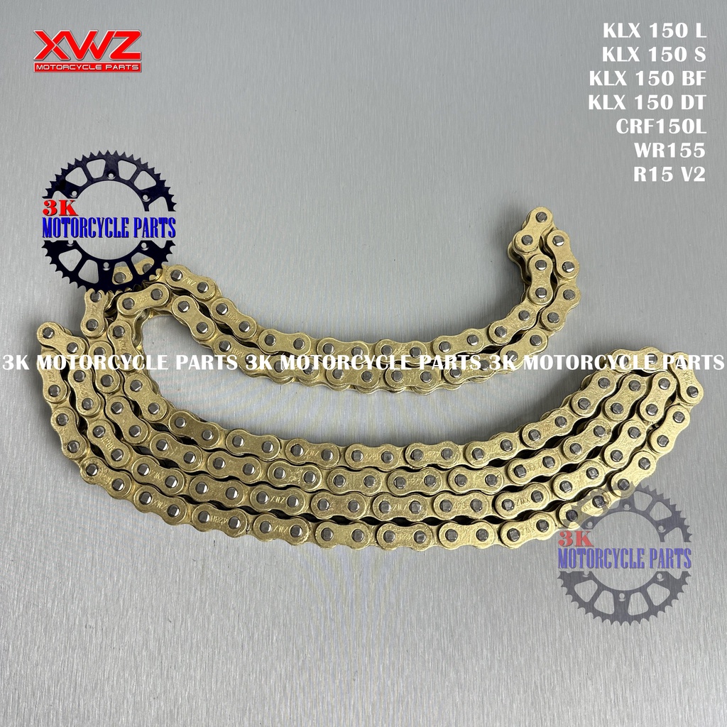 Jual RANTAI RANTE RODA RANTAI RANTE MOTOR 428H-140L KLX 150L CRF 150L ...