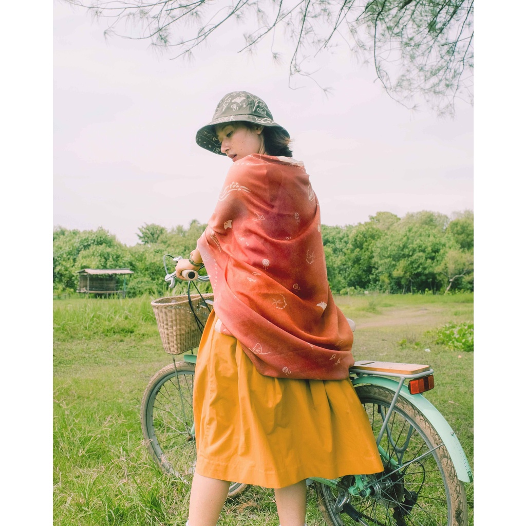Jual Ocean's Fairy Tale in Terracota | Outer Multiway Scarf | Outer ...