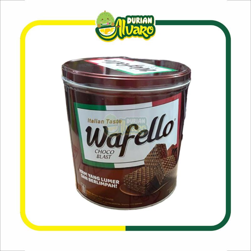 Jual Wafello - Wafer Kaleng Bulat 294gr | Shopee Indonesia