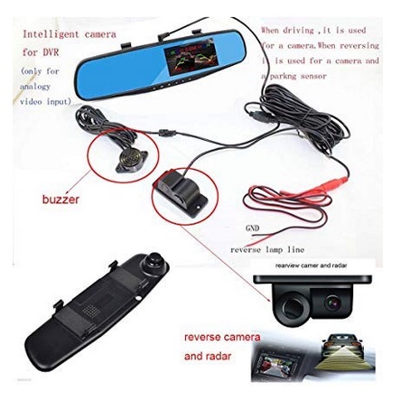 Jual Car Camera DVR Full HD Mirror Spion Dasbor Mobil Cam Vehicle ...