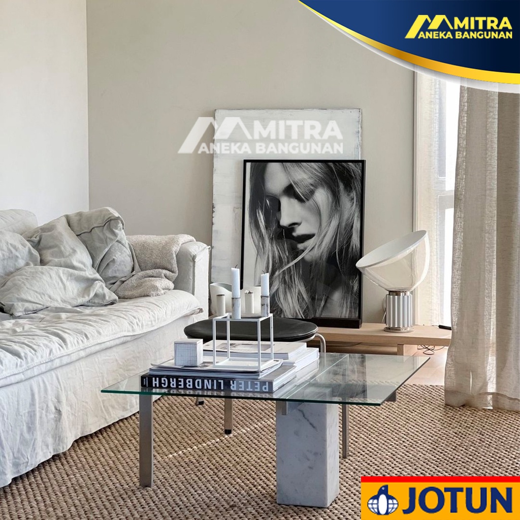 Jual CAT TEMBOK JOTUN INTERIOR EKSTERIOR WARNA LIMESTONE 10341 / ABU ...