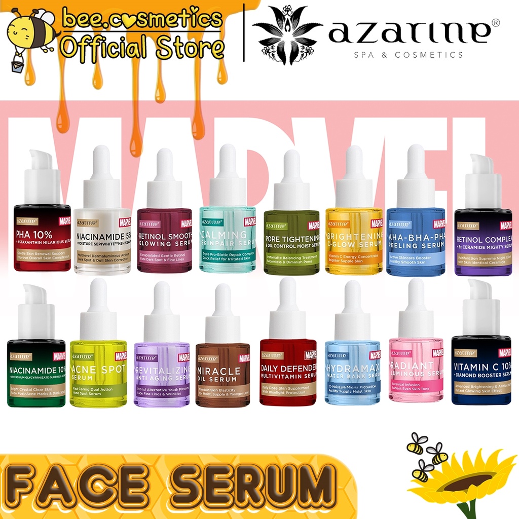 Jual AZARINE X MARVEL FACE SERUM SERIES ALL VARIAN ( 16 VARIAN ...