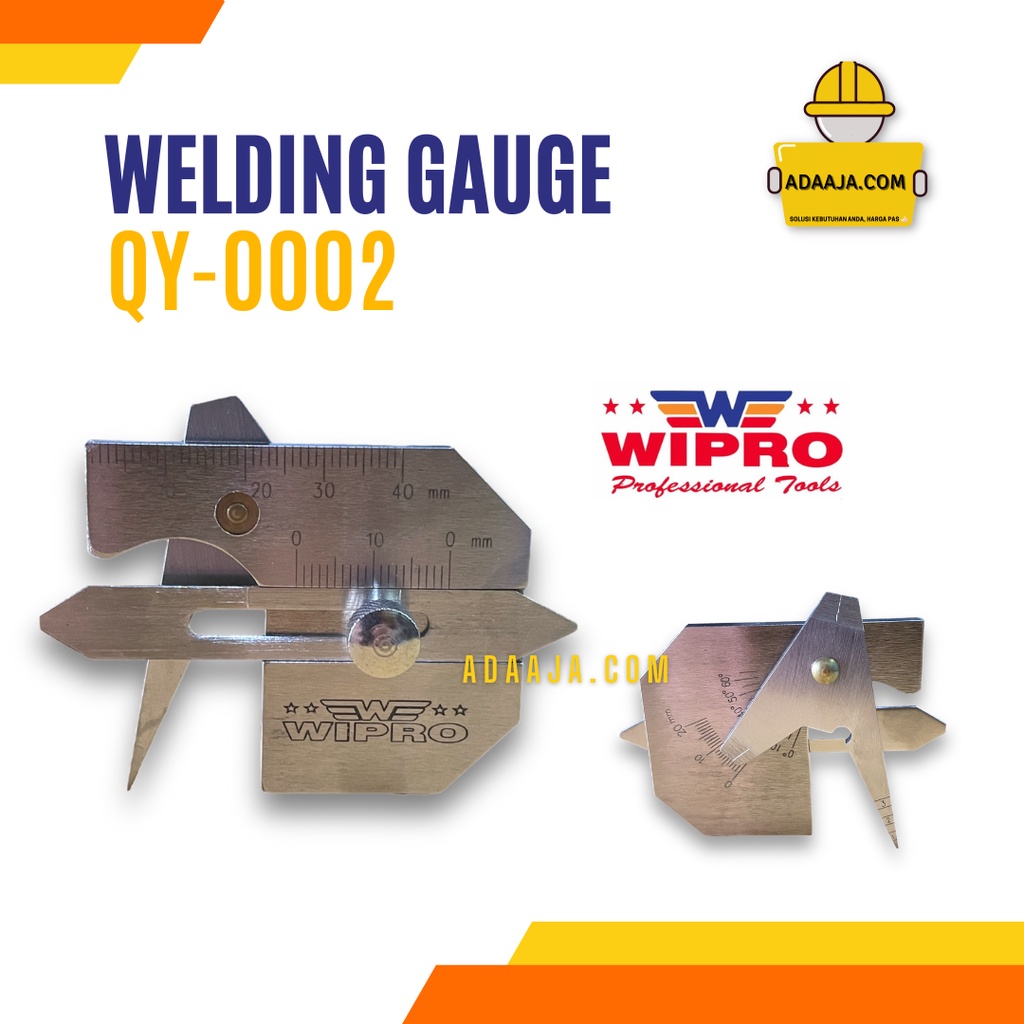 Jual Welding Gauge Wipro QY-002 QY002 Pengukur Hasil Las | Shopee Indonesia