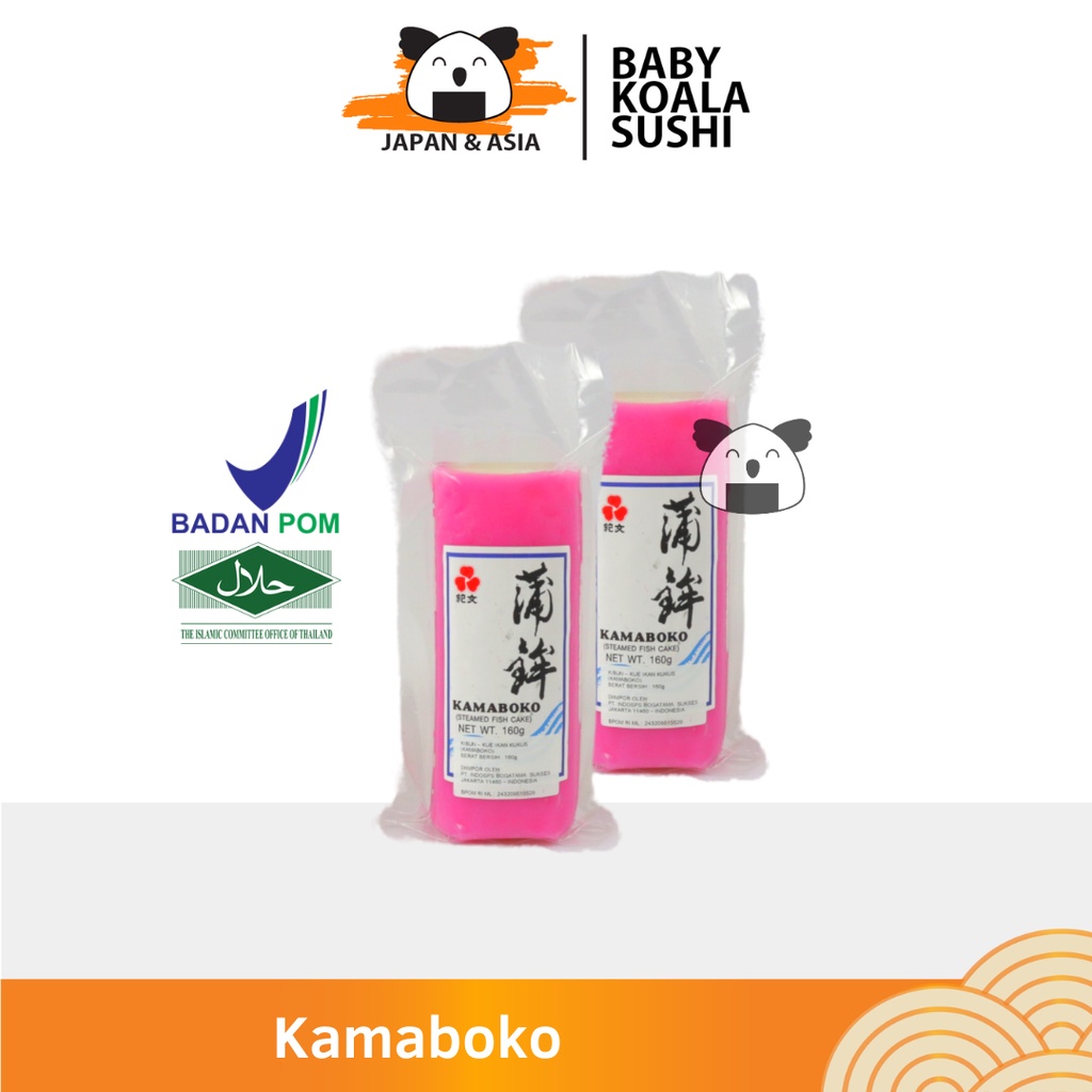 Jual KAMABOKO PINK Fish Cake 160 g │Tempura Ikan Surimi Import Topping ...