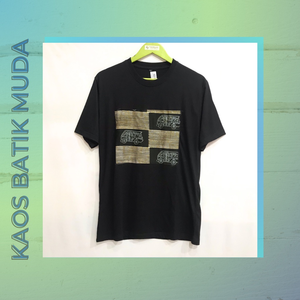 Jual HANDAYANI GEULIS Kaos Batik Muda Motif Angkot | Shopee Indonesia