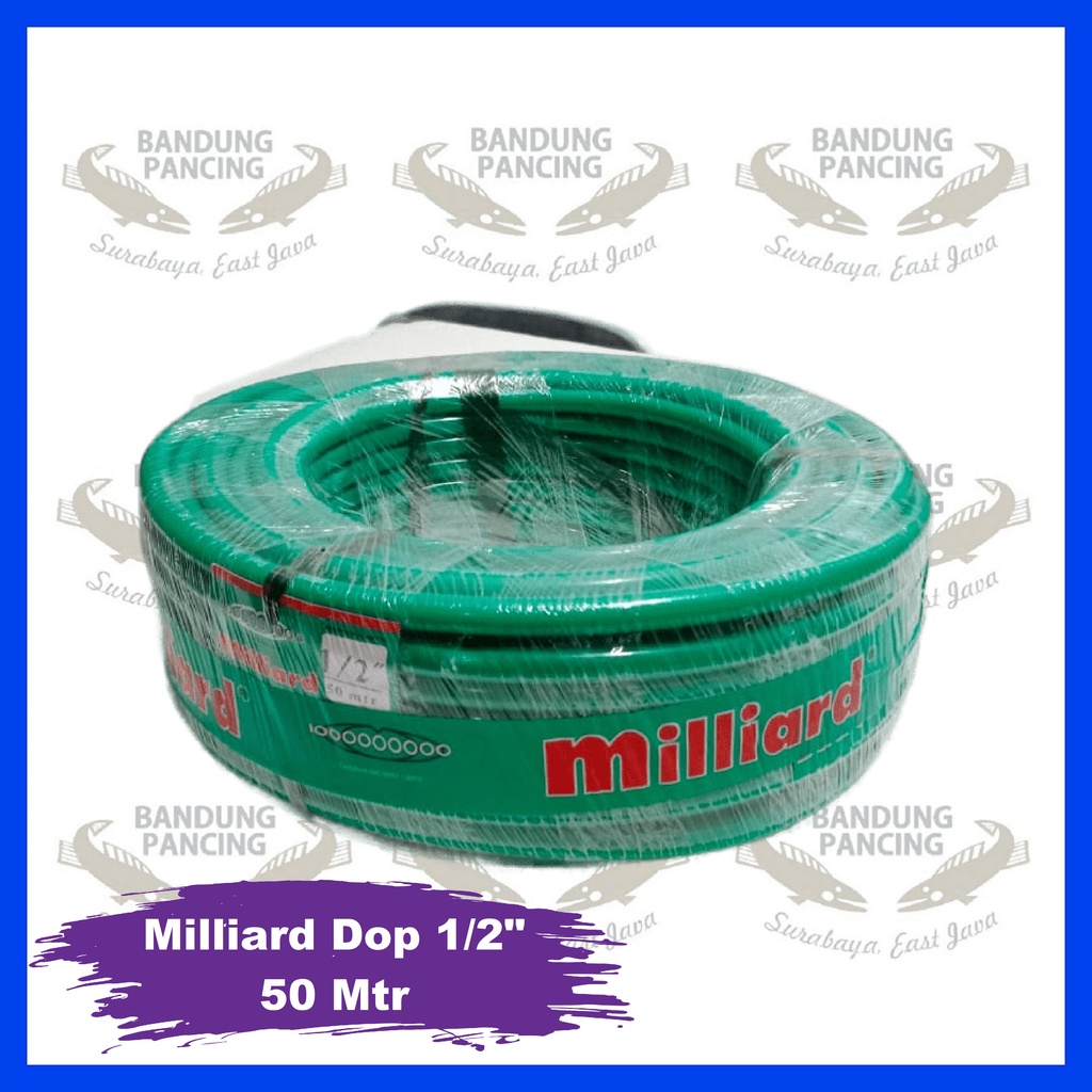 Jual Milliard Dof Selang Air 1/2 inch 50 meter | Shopee Indonesia