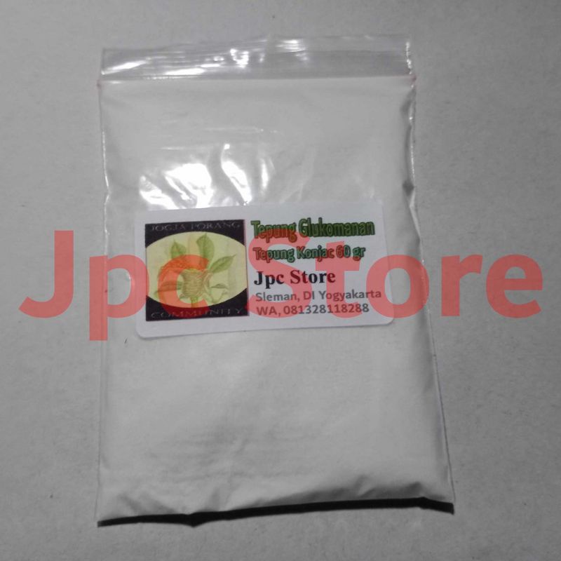 Jual Tepung Glukomanan Konjac 500gr Jpc Store | Shopee Indonesia