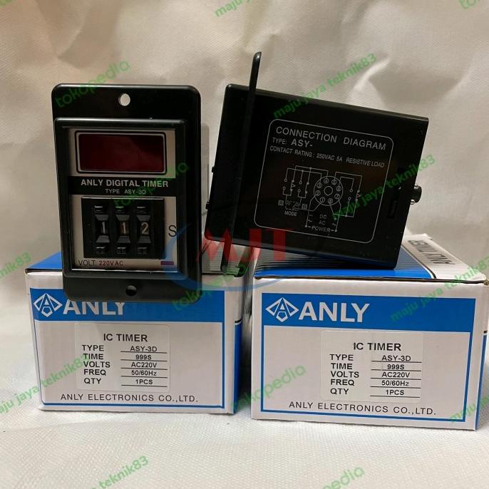 Jual ANLY DIGITAL TIMER Type ASY-3D | Shopee Indonesia