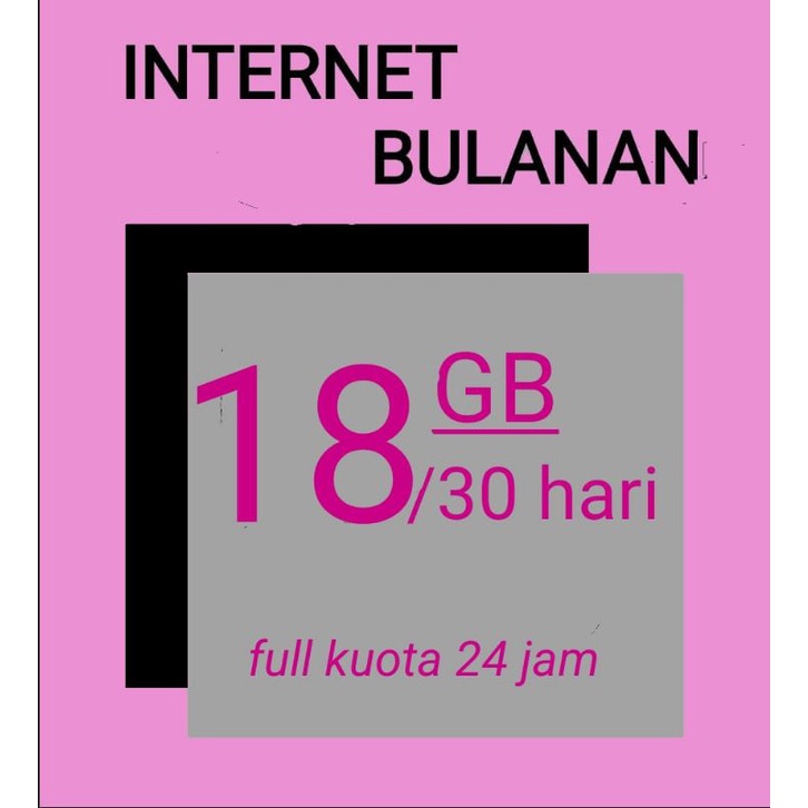 Jual Kuota Tri 1GB 2GB 3GB 7GB 10GB 11GB 14GB 18GB 30GB 33GB 42GB 55GB 100GB Full Kuota Utama ...