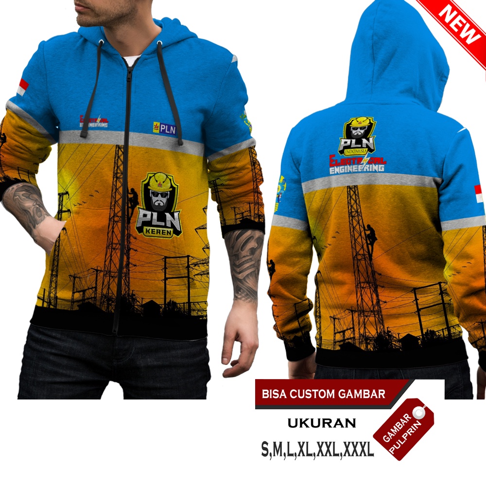 Jual JUAL KAOS PLN POWER LISTRIK PINTAR INDONESIA PT PLN LISTRIK ...