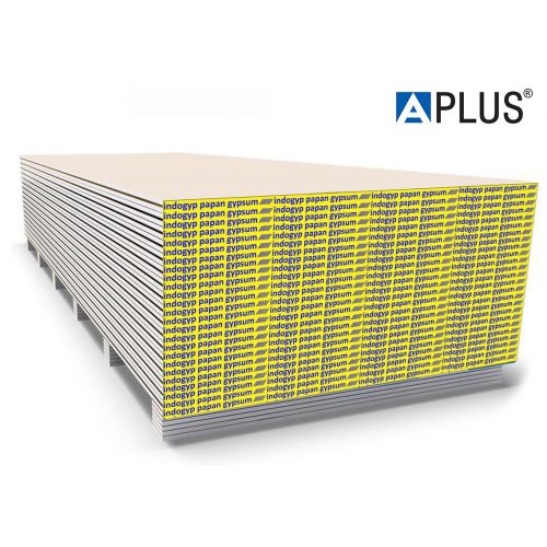 Jual APLUS Gypsum Indogyps 9mm / Papan Gipsum A+ 9mm x 1200mm x 2400mm ...