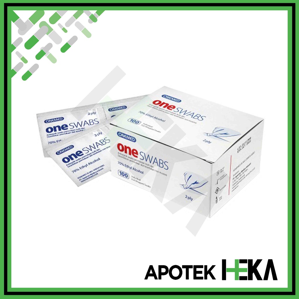 Jual Alkohol Swab / Kapas Alkohol / Tissue Alkohol / Oneswabs / One ...