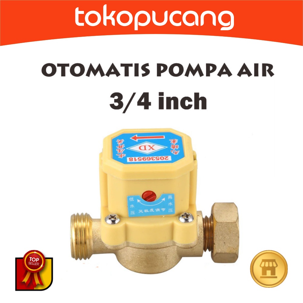 Jual Saklar Otomatis Pompa Air Booster 3/4" Water Flow Switch Brass ...