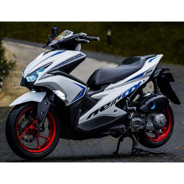 Jual STRIPING STICKER AEROX NVX 155 TRANSPARAN BLUE MIX2ND | Shopee ...