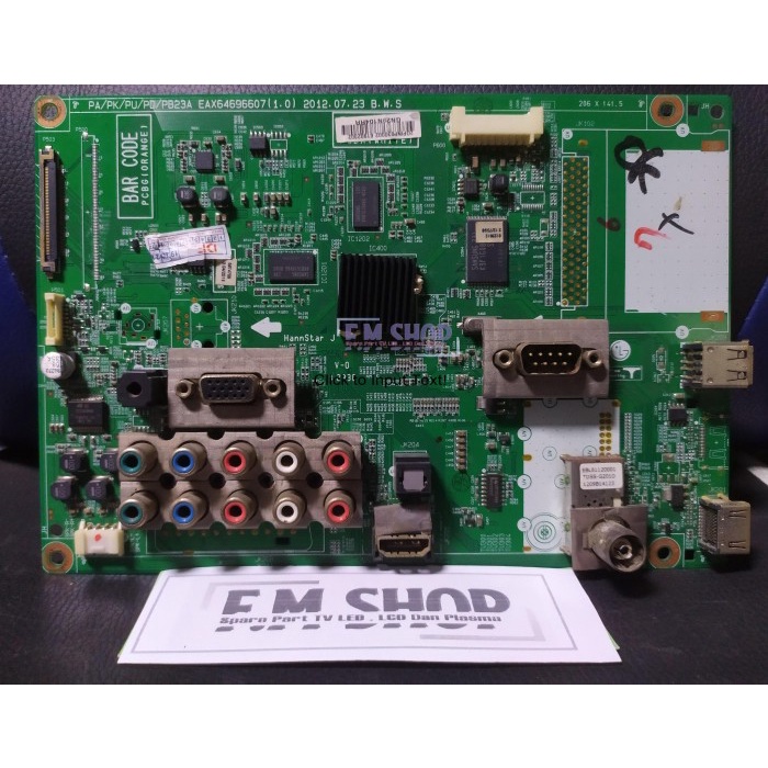 Jual Mesin TV LG 42PA4500-TM - Mobo MB Mainboard TV LG 42PA4500 TM ...