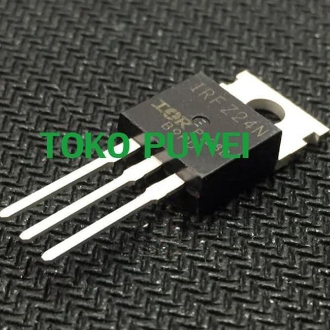 Jual IRFZ24N IRFZ24NPBF N-channel MOSFET 17A 55V TO-220AB Transistor BD68 puw331 Ayo Beli ...