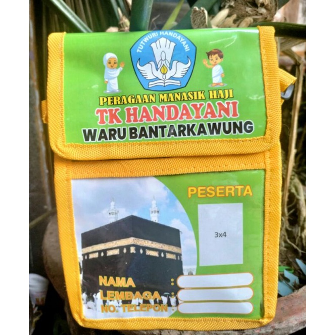 Jual Tas manasik haji costum logo dan nama sekolah minimal 30 pcs ...