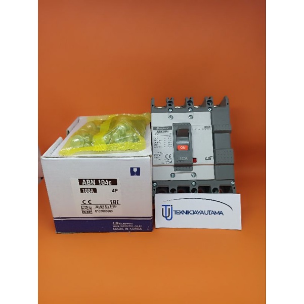 Jual MCCB LS 100A 4P / Breaker LS 100A 4P / LS ABN 104C | Shopee Indonesia