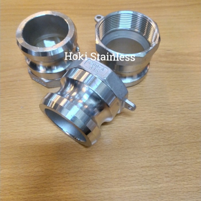 Jual Camlock Fitting / Camlock Coupling SS316 Type A Ukuran 3" inch ...