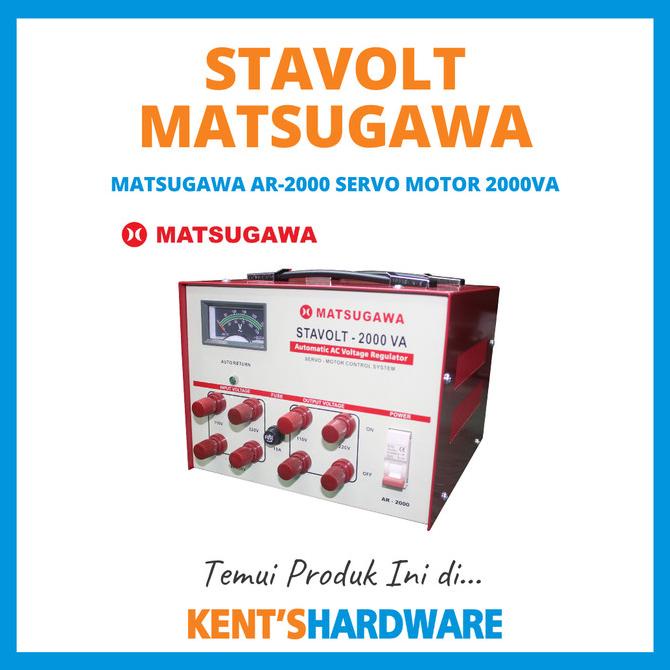 Jual Stavolt Matsugawa Ar 2000 Va Servo Motor | Shopee Indonesia