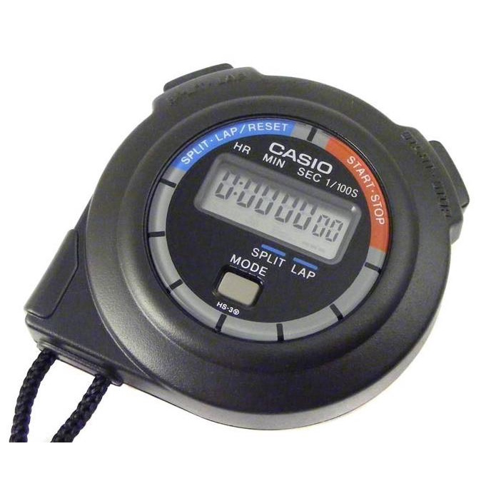 Jual CASIO HS3 TImer digital HS-3 Stopwatch Alat Pengukur Waktu | Shopee Indonesia