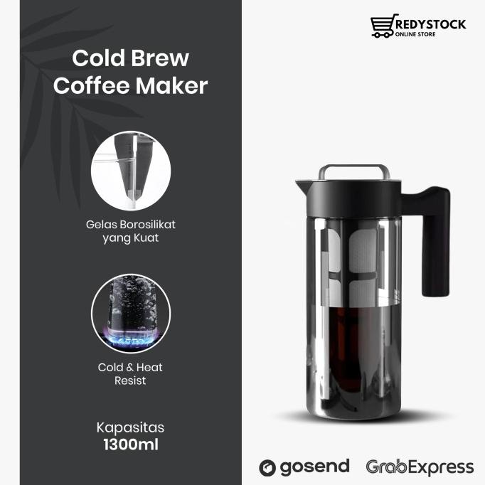 Jual COLD BREW COFFEE MAKER 1300ML YRP-NCB1300 - ALAT KOPI ---NEW ...