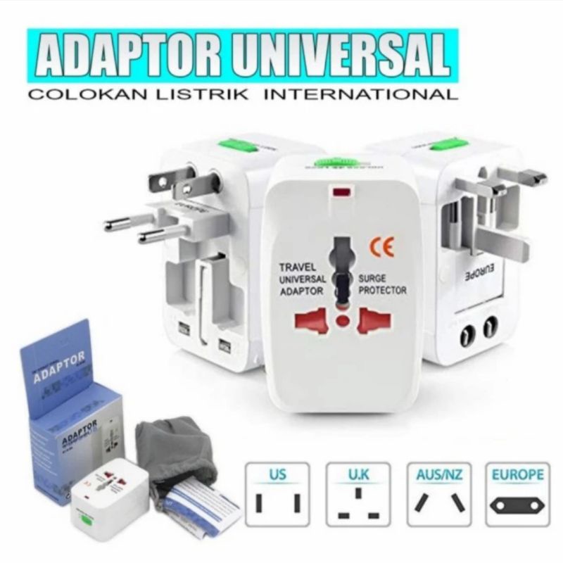 Jual ADAPTOR COLOKAN LISTRIK UNIVERSALl | Shopee Indonesia