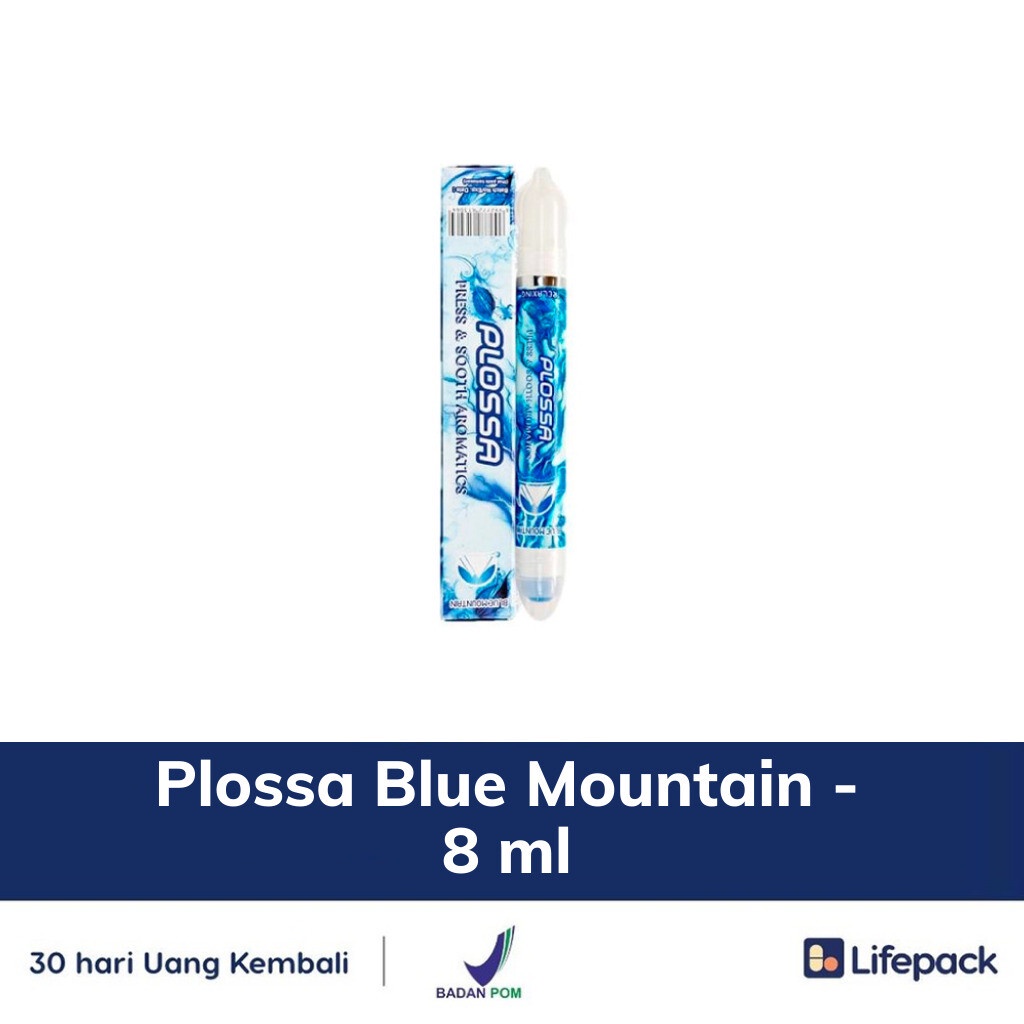 Jual Plossa Blue Mountain - 8 ml - LIFEPACK | Shopee Indonesia