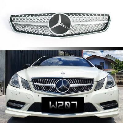 Jual Diamond Grill E Coupe C207 Mercedes Benz W207 Grille E250 E350 ...