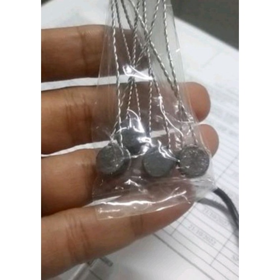 Jual Segel timah + kawat bahan stainless 6pcs | Shopee Indonesia