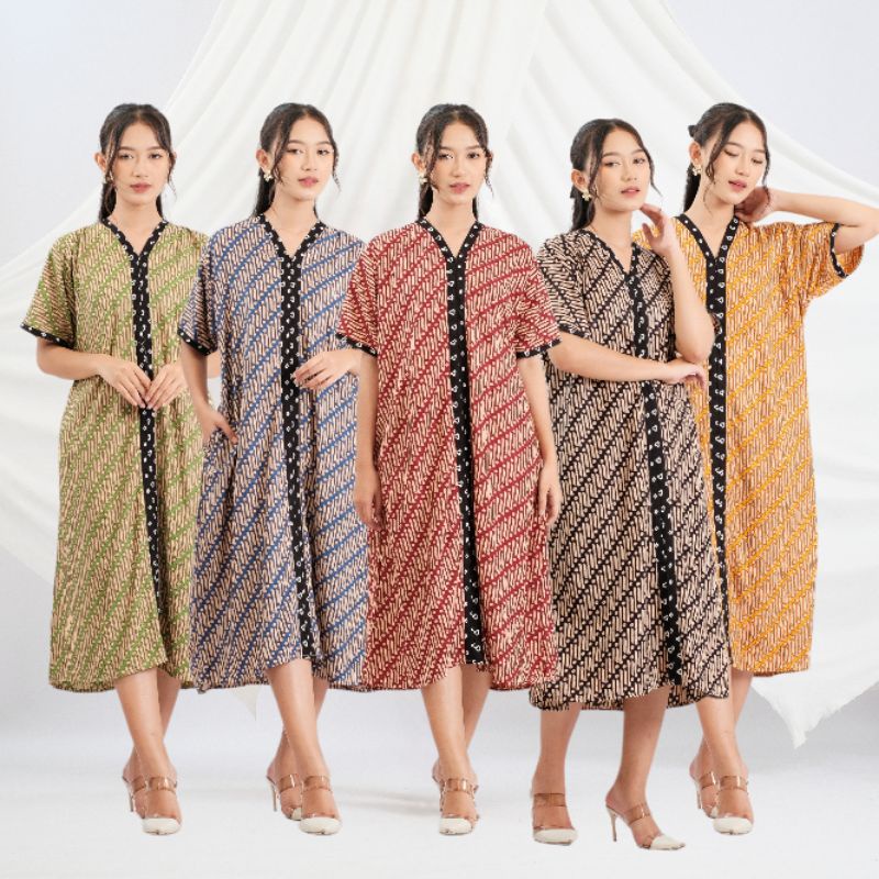Jual DASTER NATALIA jumbo resleting depan - daster rayon super premium ...