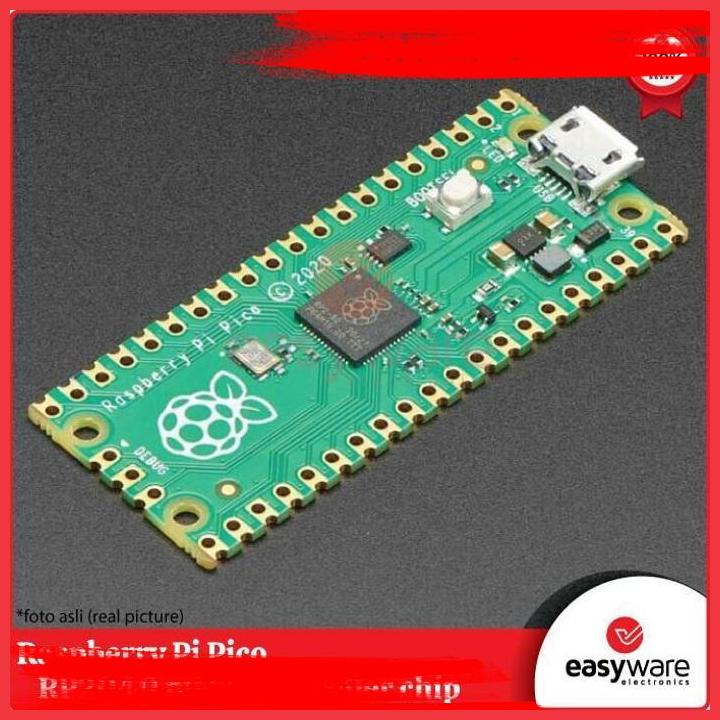 Jual (EASY) RASPBERRY PI PICO RP2040 MICROCONTROLLER BOARD | Shopee Indonesia