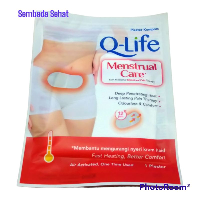 Jual Q-Life Menstrual Care Pad 1s ( Plester Kompres Nyeri Haid Qlife ) | Shopee Indonesia