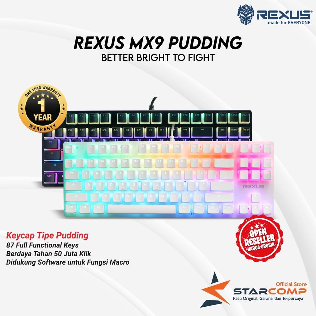 Jual Keyboard Gaming Mechanical Rexus MX9P Legionare Pudding / MX9P TKL ...