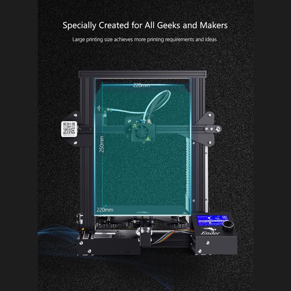 Jual Creality Ender-3 3D Printer Versi Terbaru Garansi Resmi | Shopee Indonesia