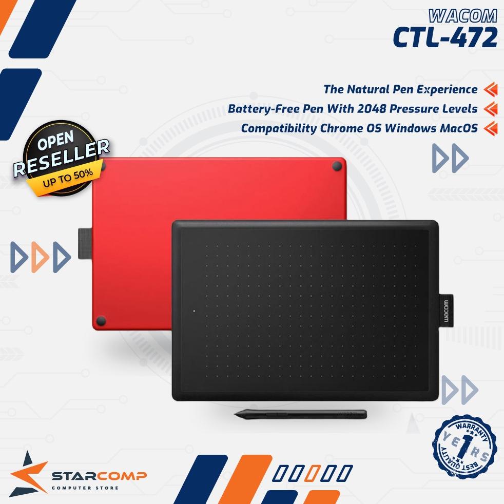 Jual Wacom One By CTL-472 Digital Graphic Drawing Tablet Pad Small ...