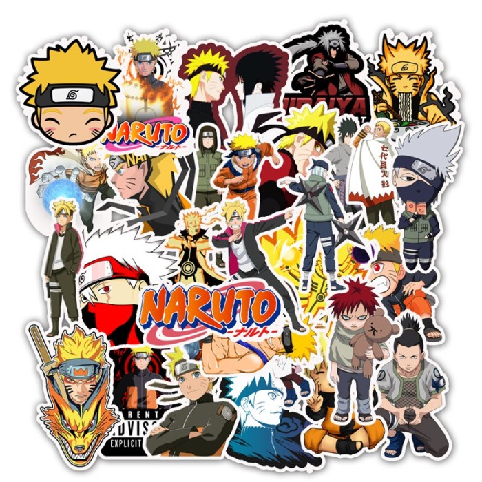 Jual NARUTO STICKER PACK (50PCS) | Shopee Indonesia